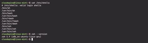 Install And Use Zsh With Oh My Zsh On Linux Mint 22 Cloudspinx