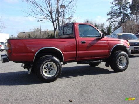 1998 Sunfire Red Pearl Metallic Toyota Tacoma Regular Cab 4x4 62036164