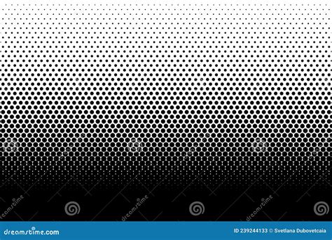 Dot Fade Pattern Faded Halftone Black Dots Isolated On White