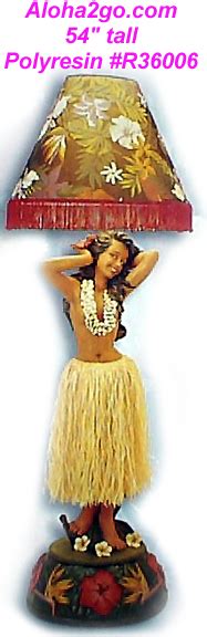 Hula Hawaiian Lamps Light Fixtures