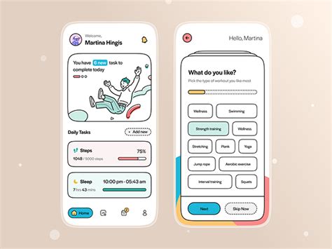 Workout Tracker App Design On Behance
