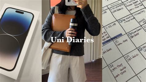 Vlog🇺🇸 과학수사과 대학생 일상 아이폰14pro 언박싱 Youtube