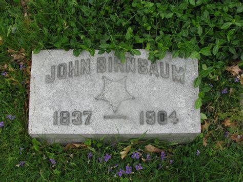 John Birnbaum 1837 1904 Find A Grave Memorial