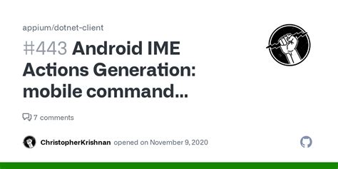 Android Ime Actions Generation Mobile Command Performeditoraction