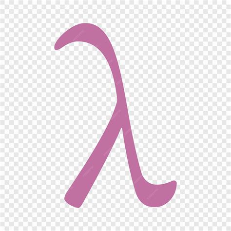 Premium Vector Lambda Symbol Icon