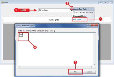 cara mengoneksikan database ms access dengan visual basic 2010