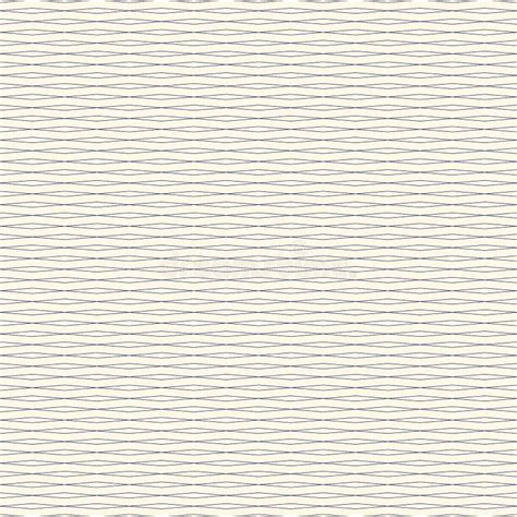 Outline Wavy Horizontal Repeated Lines Abstract Background Seamless Pattern With Thin Striped