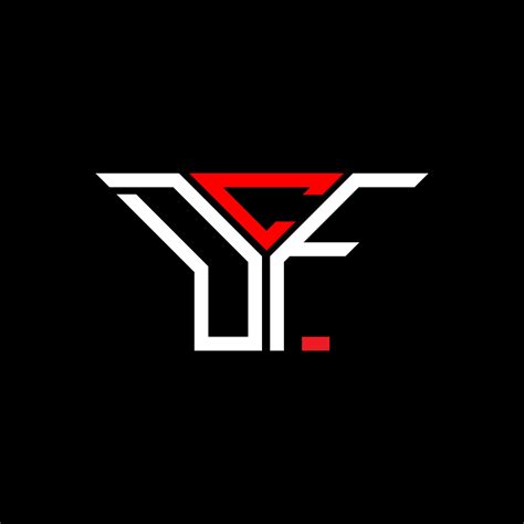 Dcf Letter Logo Creative Design With Vector Graphic Dcf Simple And