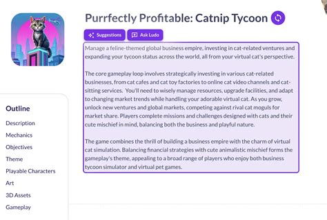 create hit games with the power of ai with ludo ai