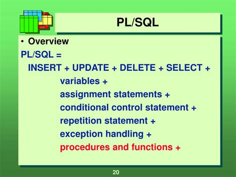 PPT PL SQL PowerPoint Presentation Free Download ID 5517275