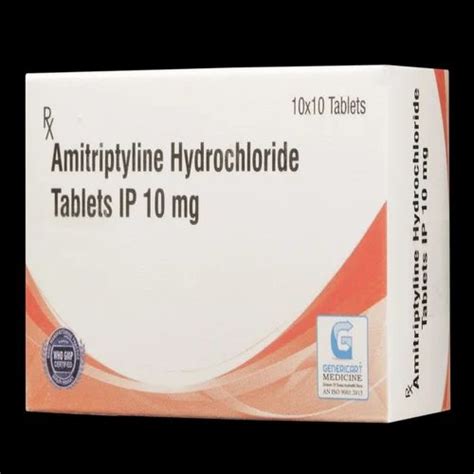 10 Mg Amitriptyline Hcl Tablet Ip At Rs 345 Stripe Chennai Id 27544505662
