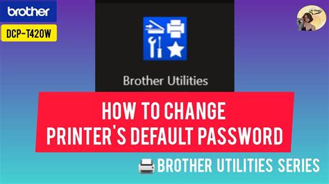 What Is The Default Password For Brother Mfc Printer At Carolyn Redington Blog