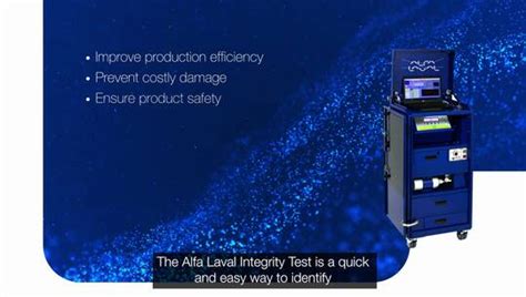 Integrity Test The Test Procedure Alfa Laval Food