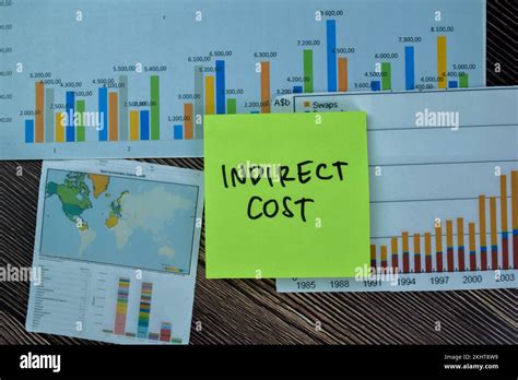 Concept Of Indirect Cost Write On Sticky Notes Isolated On Wooden Table Stock Photo Alamy