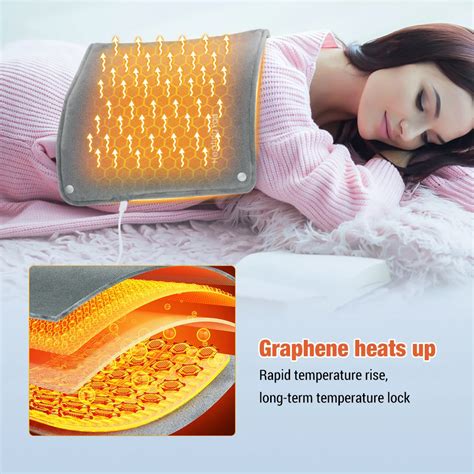 usb graphene heating pad winter thermal back abdomen hot bag electric