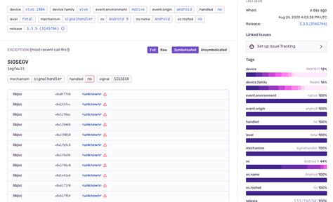 What Are These Fatal Segfault Errors With No Users But Many Events Issue Getsentry
