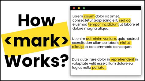 Mark Tag Example Html Master When And How To Use Mark Tag Properly