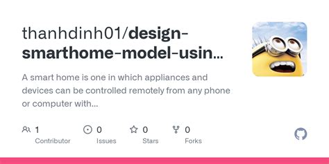 Github Thanhdinh01design Smarthome Model Using Esp32 A Smart Home