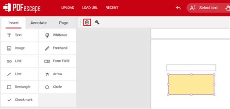 Creating A Text Form Field Pdfescape
