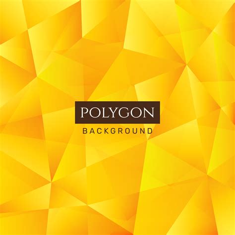 Abstract Polygon Effect Gold Background Vector 6570837 Vector Art At