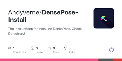 Github Andyvernedensepose Install The Instructions For Installing