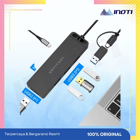 USB Hub 3 0 With Power Super Speed 0 15 Meter Vention CHLBB INOTI