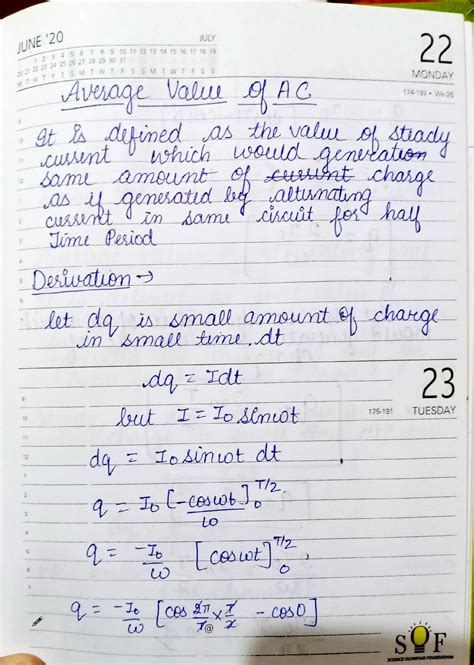 SOLUTION Average Rms Value Of Ac And Alternating Emf Derivation Studypool