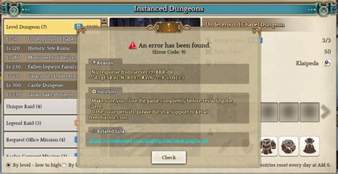 Error Code Come Back Connection Game Crash Tree Of Savior Forum