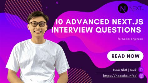 10 Advanced Nextjs Interview Questions For Senior Engineers