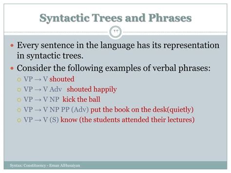 Constituency Trees And Rules Pdf Programming Languages Computing
