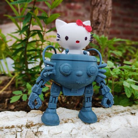 Hello Kitty Robot 3d Model 3d Printable Cgtrader