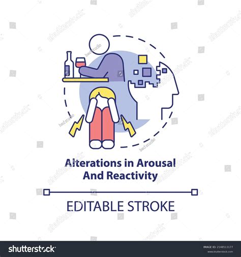 Alterations Arousal Reactivity Concept Icon Criteria Stock Vector Royalty Free 2148513177