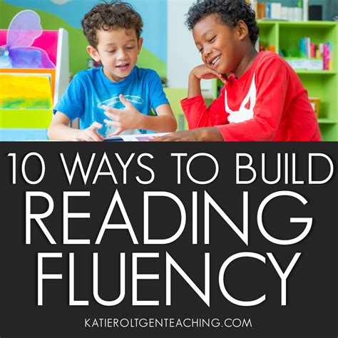 10 Easy Ways To Build Fluent Readers In Kindergarten Katie Roltgen