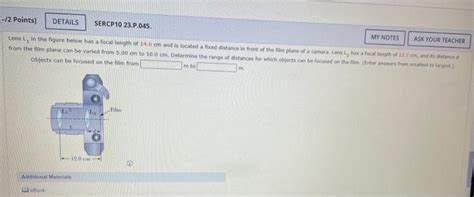 Solved 5 [ 1 Points Details Sercp10 24 P 001 Wi My Notes