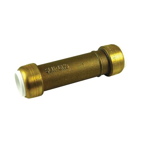Uip3020a Slip Pipe Coupling 1 In Brass 200 Psi Pressure