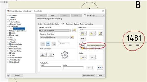 solved how to add text under dimension in idw drawing autodesk community