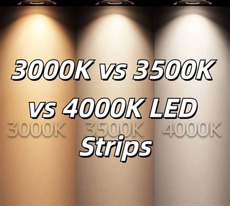 3000k Vs 3500k Vs 4000k For Living Room Ledsuntech