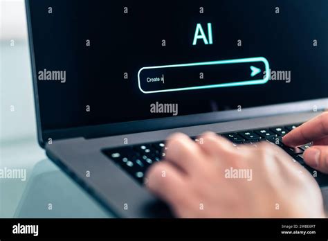 AI Prompt Chat Search Website To Generate Data Text Or Image Man