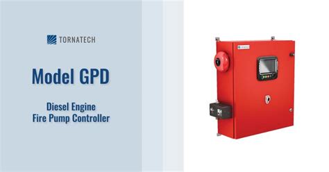 Model Gpd Diesel Engine Fire Pump Controllers With Vizitouch Operator