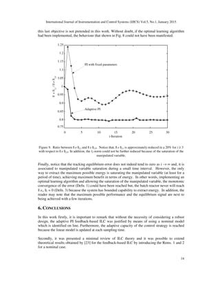 Nonlinear Batch Reactor Temperature Control Based On Adaptive Feedback Based Ilc Pdf