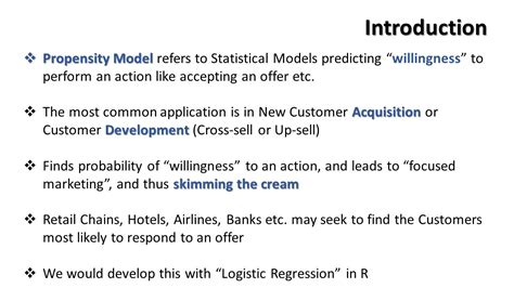 propensity model