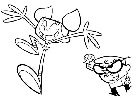 Dexter Coloring Pages