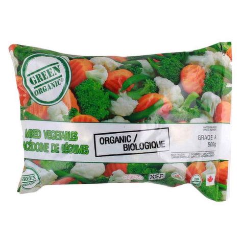 Green Organic Mixed Vegetables Choices Markets