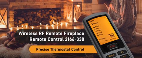 2166 330 Fireplace Remote Control Transmitter For Rc300 Replacement For Heat N Glo