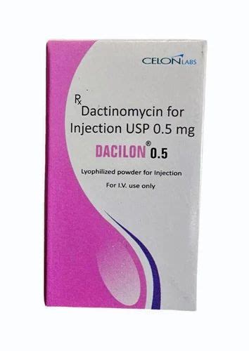 Actinomycin D Injection Dacilon Actinomycin D Injection Exporter In Brazil At Rs 310 Vial