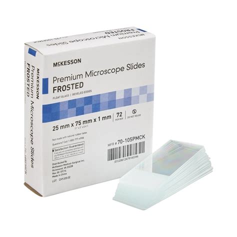 Mckesson Premium Frosted Microscope Slide