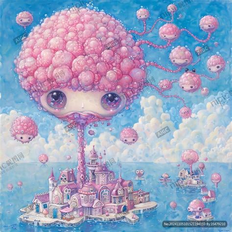 Ai创作图超现实主义意境画 梦幻城堡插画 粉红色的超现实城堡与树木 粉红色的超现实城堡与水和树木 幻想梦境插画 粉红色的超现实主义城堡 超现实意境画 粉红色的超现实主义奇幻城堡 粉红色的超现实