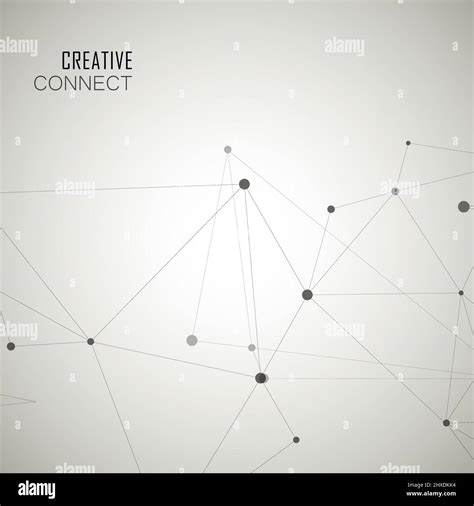 Vector Modern Design With Connection Science Molecule Background Stock Vector Image And Art Alamy