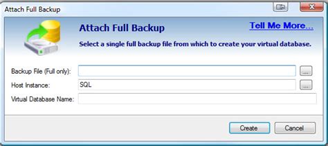 Sql Server Retrieve And Explore Database Backup Without Restoring