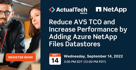 It Webinar Reduce Avs Tco And Increase Performance By Adding Azure Ne